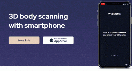 in3D: 3D body scanning - スマホのカメラで全身スキャンし3Dアバターを作れるiOS向けアプリ - 最新ゲーム情報 ...
